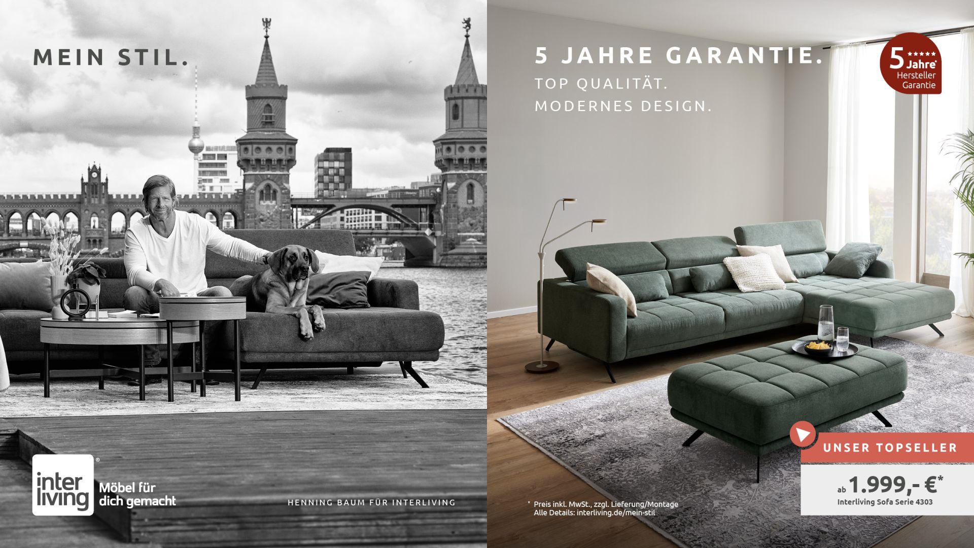 Interliving Möbel & Topseller in Memmingen